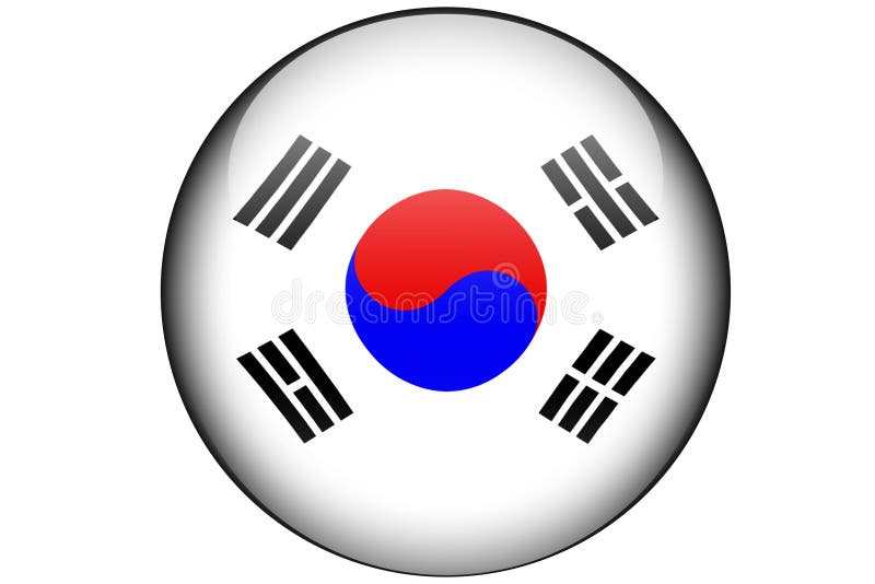 Indicador surcoreano stock de ilustración. Ilustración de estrellas ...