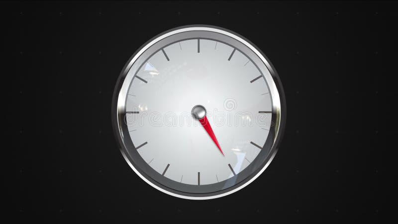 Indicated Five Point of RPM Gauge. Animation.(included Alpha) Stock ...