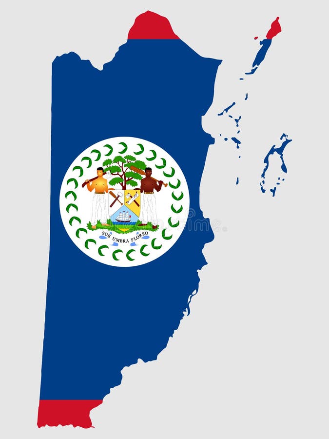 Indicateur De Carte Belize Vector Illustration Eps 10 Illustration de ...