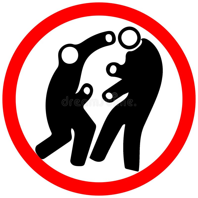 Indicateur Rouge Circulaire D'interdiction De Zone Interdite Sur Fond ...