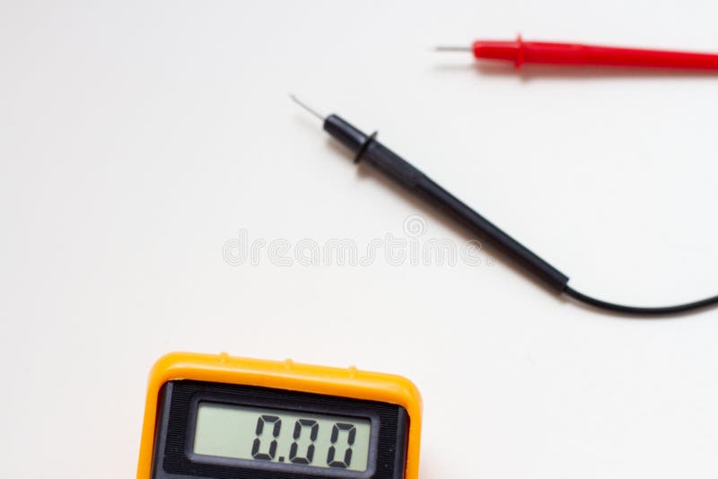 Indications on the Display of the Device for Measuring Current Stock ...