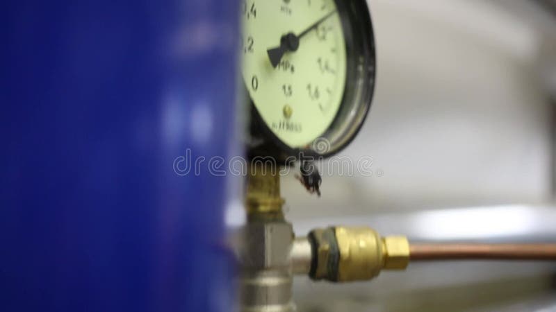 Indicator with Arrow and Scale for Measuring Stock Footage - Video of ...