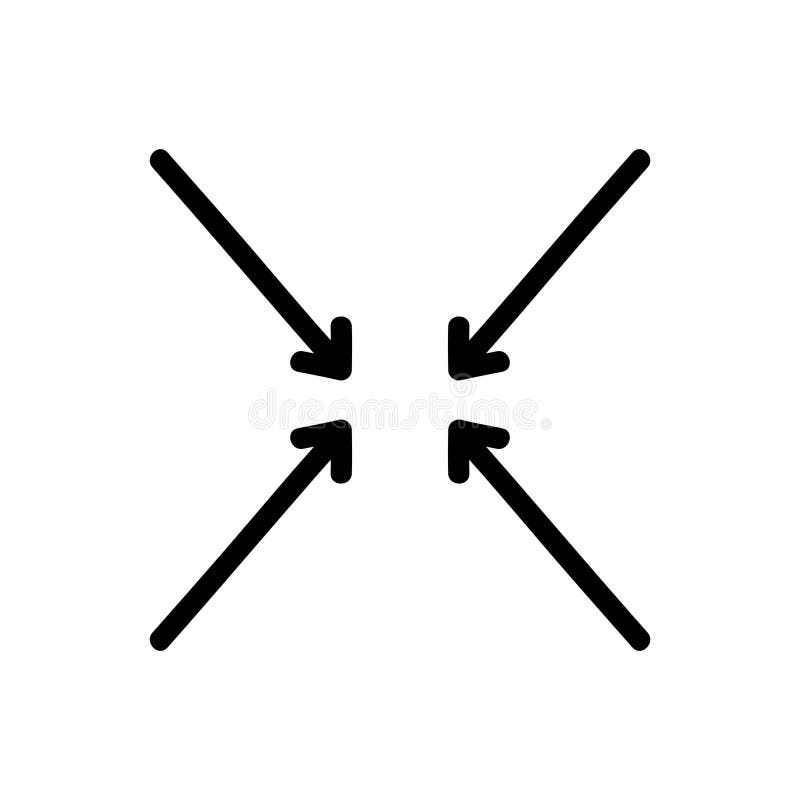 Indicator Arrows in Different Directions Line Black Doodle Stock ...