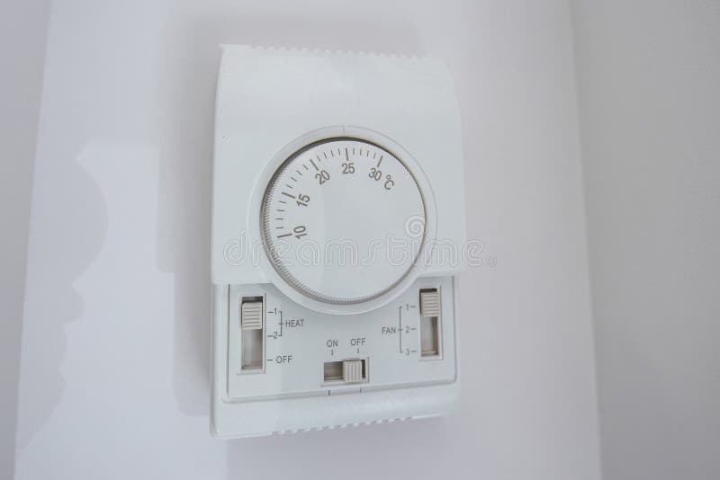 Climate Control Indicator in an Office Building with a Touch Screen ...