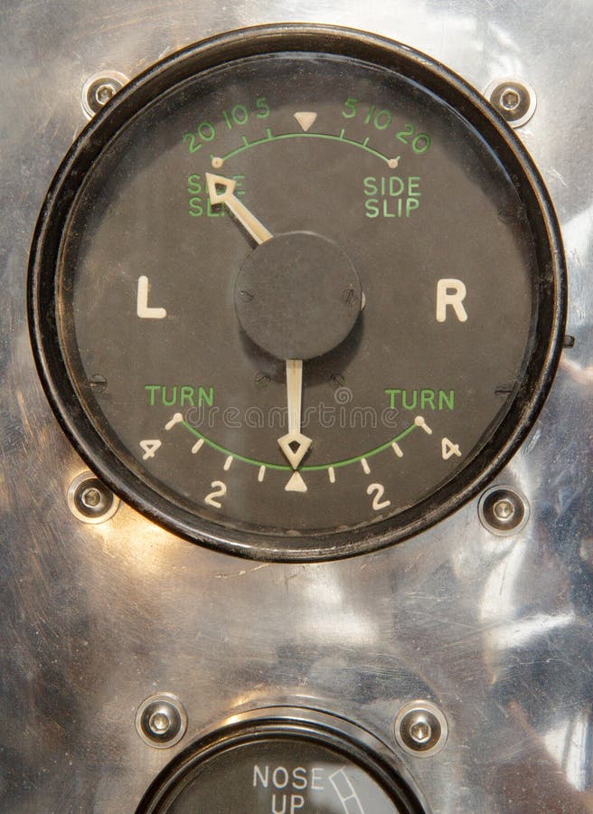 Indicator Dials on an Airplane Stock Image - Image of altitude ...