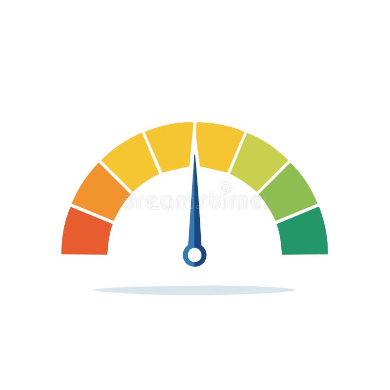 Indicator Graphic Showing Progress Performance Feedback Measurement ...