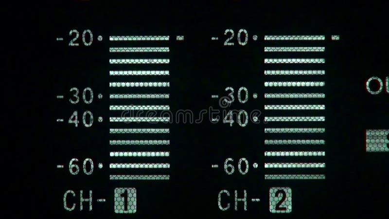 LED Indicator of Sound Level Signal on the Mixing Console in Macro ...