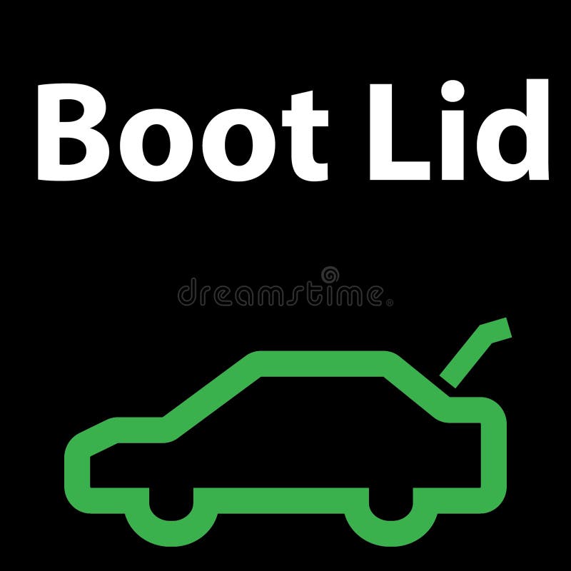 22 Icon Collection of Car Dashboard Panel Indicators, Yellow Red Green ...