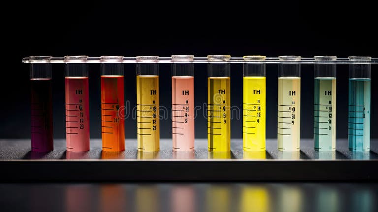 Indicator ph scale stock illustration. Illustration of range - 318120796