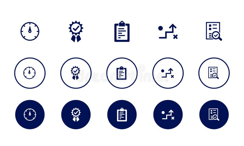 Indicator, Quality, Metrics, Strategy Stock Vector - Illustration of ...