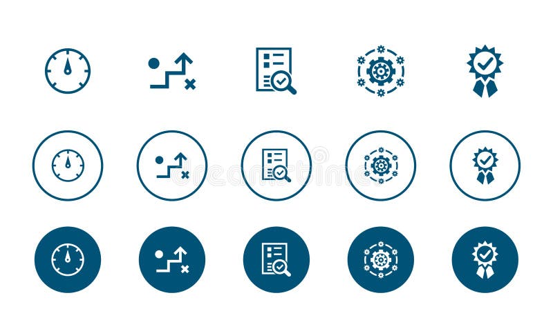 Indicator, Strategy, Evaluation, System Stock Vector - Illustration of ...