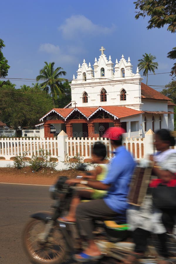 Der Strand von Goa-Indien. stockbild. Bild von asien, landschaft - 5385363