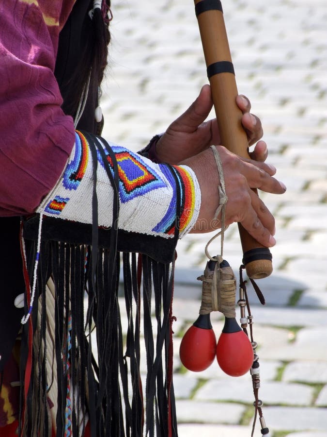 Indigenous stock image. Image of human, celebration, flute - 5188617