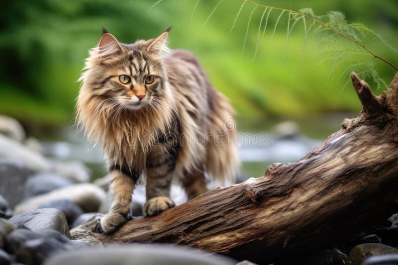 An Indigenous Cat in Its Natural Habitat Stock Photo - Image of ...