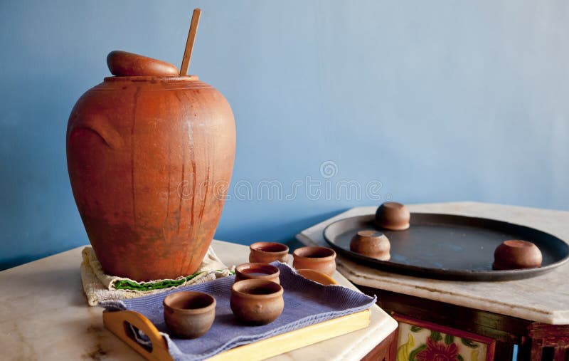 Indigenous Craft Earthern Terracotta Stock Image - Image of feature ...