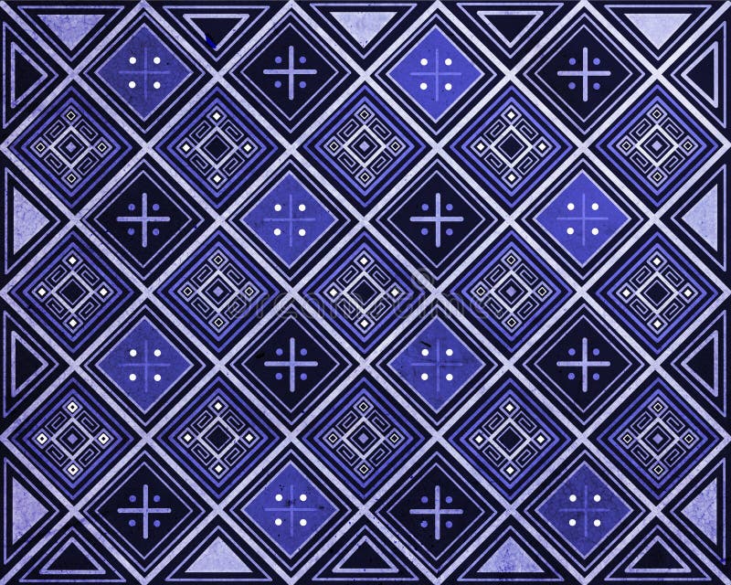 Indigenous Ethnic Pattern Design Illustration Stock Illustration ...