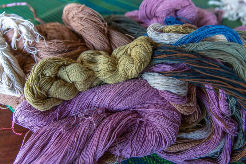 Indigenous Knowledge of Thailand. Thai Traditional Fabric Stock Photo ...