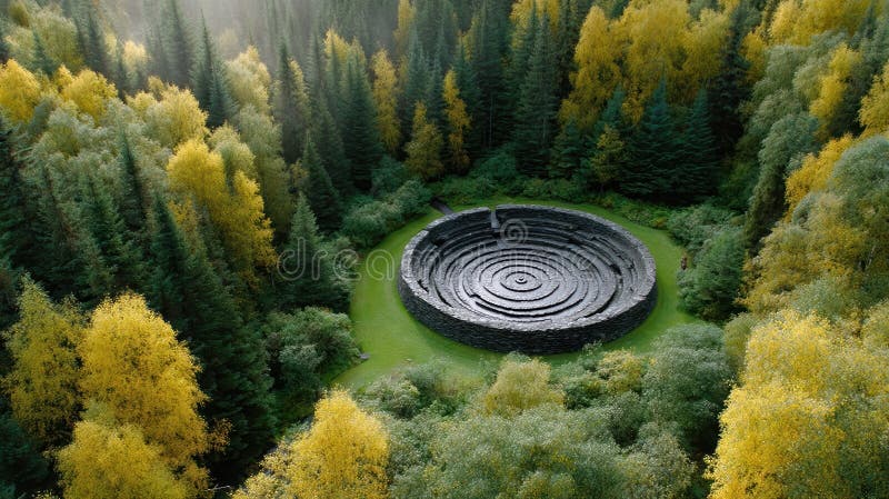 Indigenous Land Patterns Showcase Natures Harmony in Vibrant Forests ...