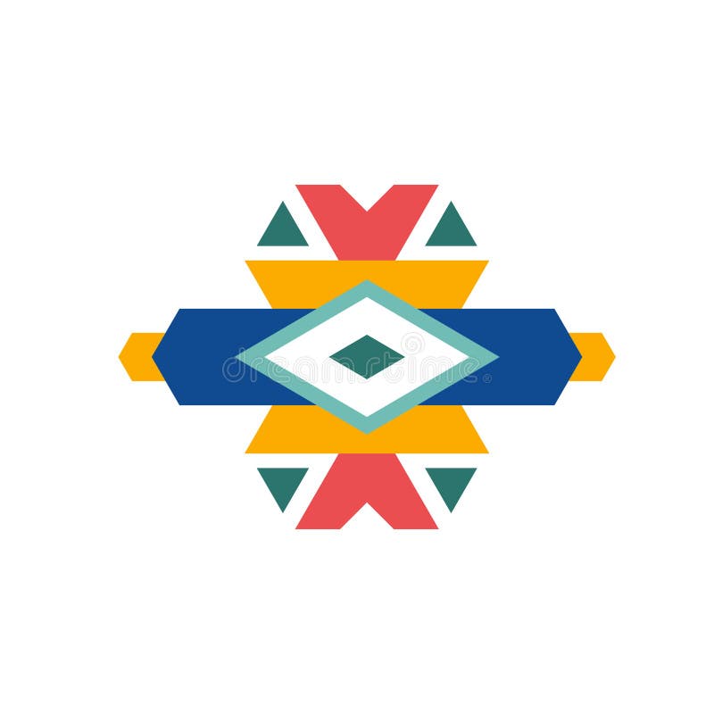 Indigenous Native Frame Vector Design Stock Vector - Illustration of ...