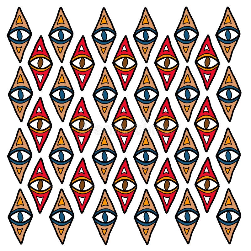 Indigenous pattern stock vector. Illustration of background - 52143972