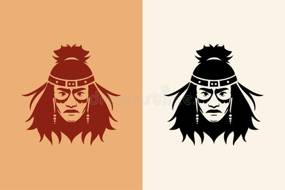 Indigenous People Vector Illustration Stock Vector - Illustration of ...