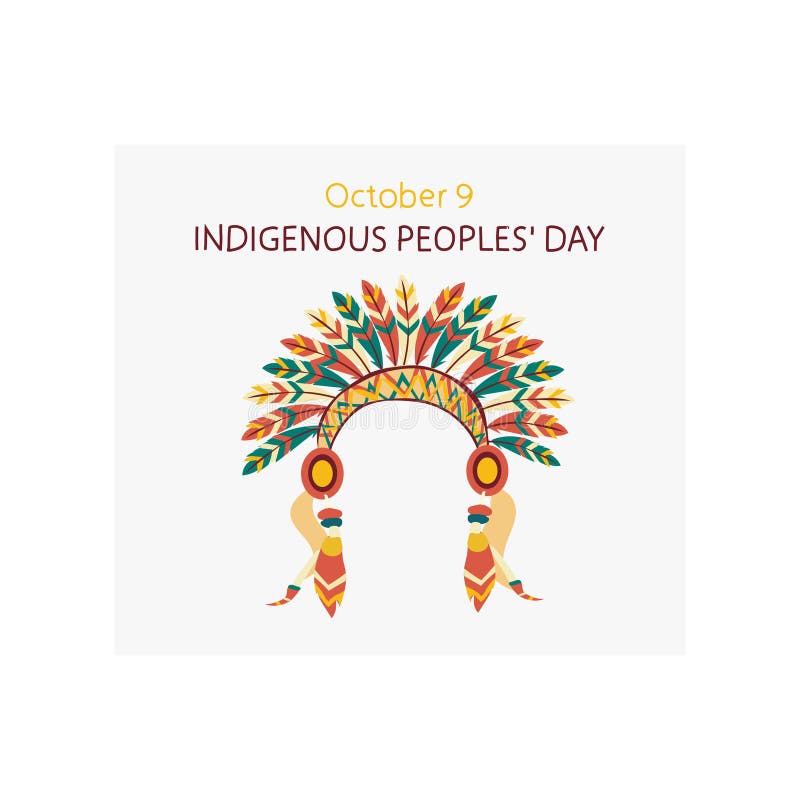 Indigenous Peoples Day Stock Illustrations – 257 Indigenous Peoples Day ...