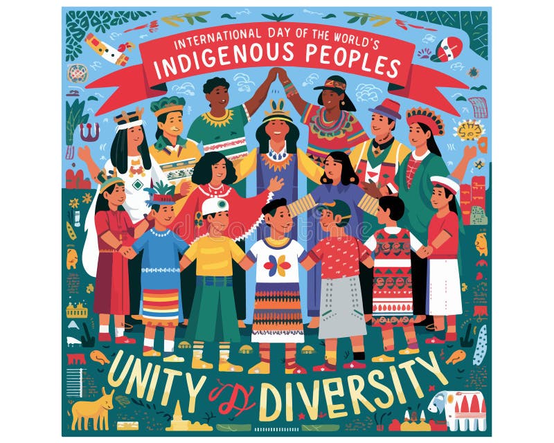 Indigenous peoples. stock image. Image of poster, nature - 321539045
