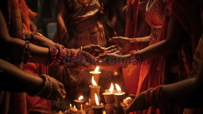 Indigenous Religious Ritual Stock Illustration - Illustration of ...