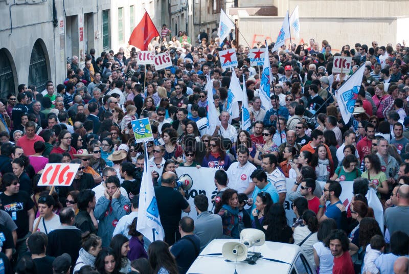 Indignant people editorial stock image. Image of demonstration - 24130634