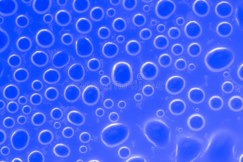 .Indigo Background with Circles. Bubbles Blue Background.Indigo Pattern ...