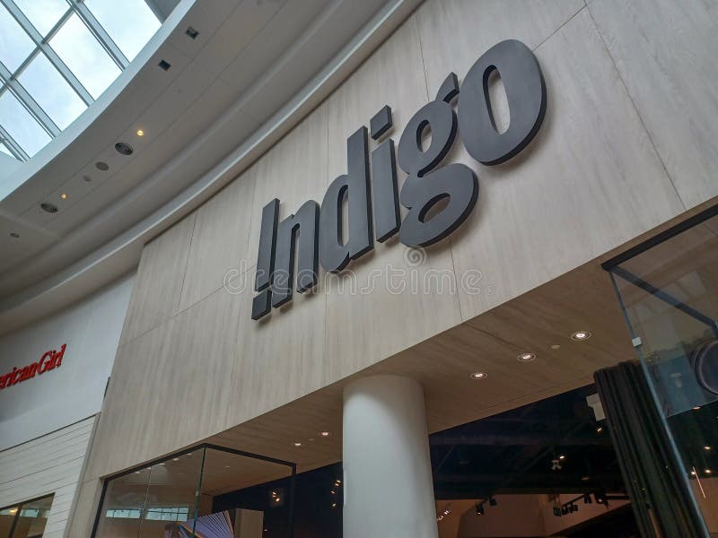 Indigo book store sign editorial stock image. Image of canada - 370824119