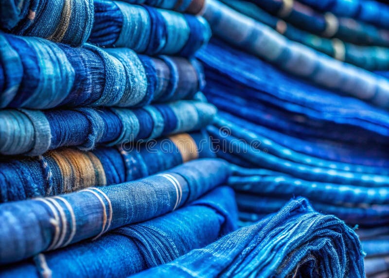 Indigo Fabric Wallpaper Design Inspiration Stunning Textures for ...