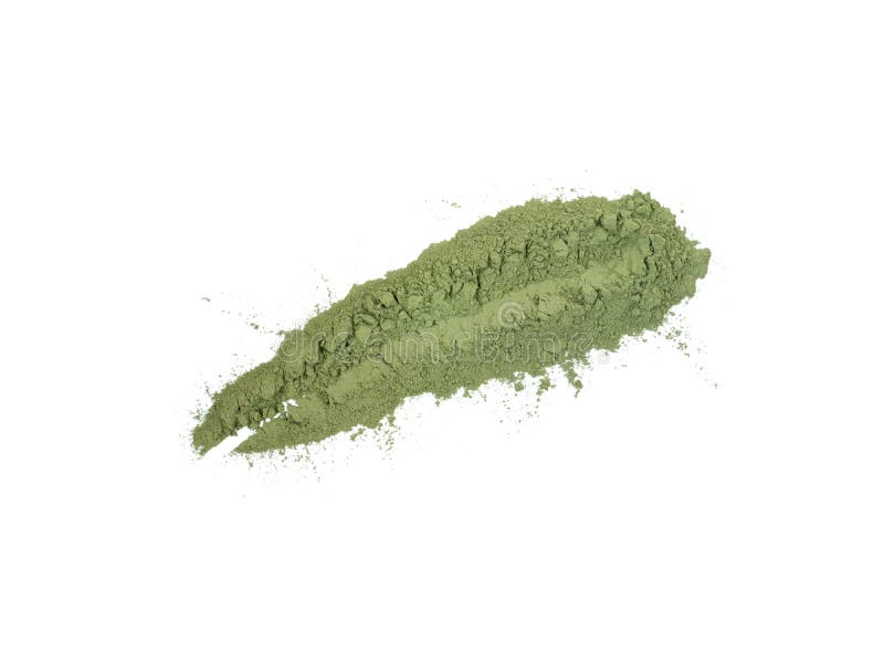 Indigo Powder in the Wooden Bowl Stock Image - Image of isolated ...