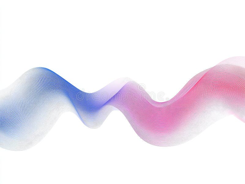 An Indigo and Red Gradient Rectangle Set Against a White Background ...