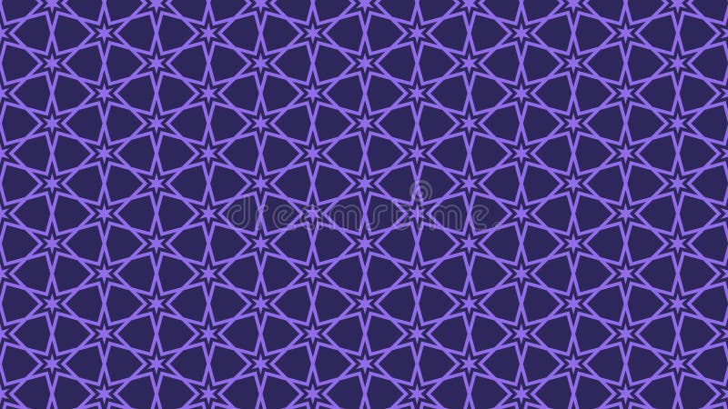 Indigo Seamless Star Pattern Background Vector Graphic Stock Vector ...