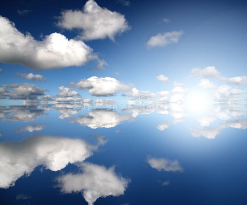 Indigo Sky stock image. Image of ozone, indigo, cloud - 4270011