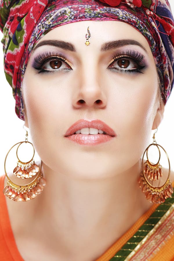 Indio de la mujer imagen de archivo. Imagen de novia - 56330065