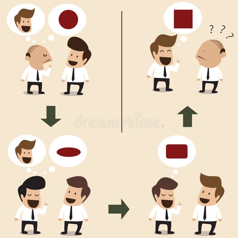 Two People Talking Cartoon Stock Illustrations – 4,616 Two People ...