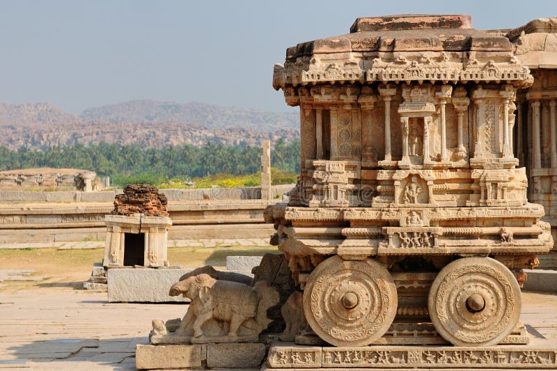 Indische Architektur in Hampi Stockbild - Bild von elefant, zieleinheit ...