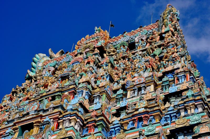 Indischer Tempel stockfoto. Bild von architektur, indisch - 37465518