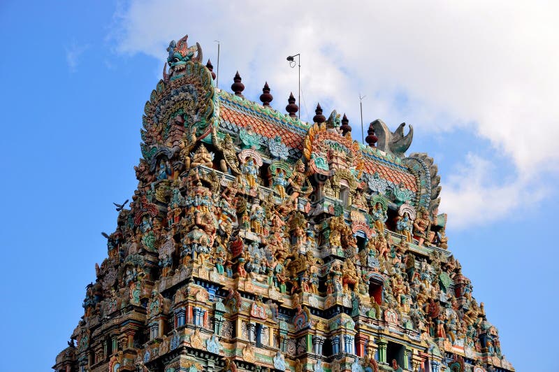 Indischer Tempel stockfoto. Bild von architektur, indisch - 37465518