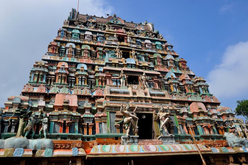 Indischer Tempel stockfoto. Bild von architektur, indisch - 37465518