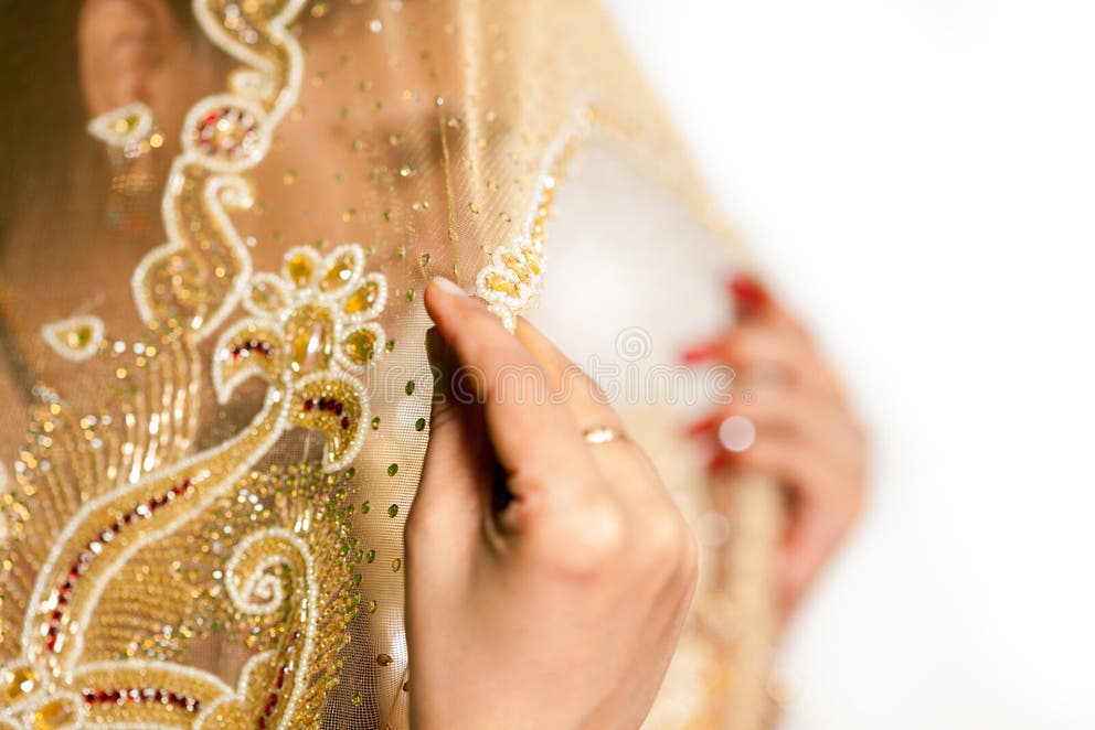 Indisk brud fotografering för bildbyråer. Bild av tradition - 34680561