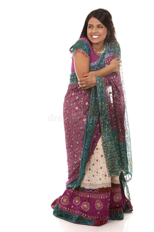 Indisk kvinna arkivfoto. Bild av auteuren, mode, kyla - 30329766