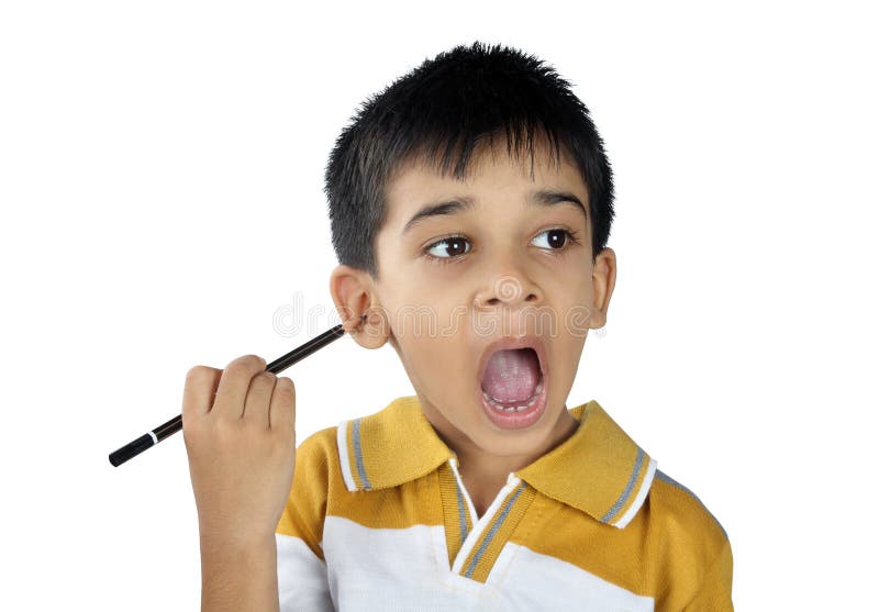 Indisk stygg pojke fotografering för bildbyråer. Bild av manlig - 31222405