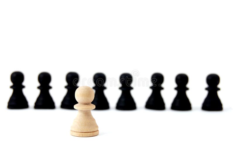 Individual chess people stock image. Image of group, pieces - 7763453