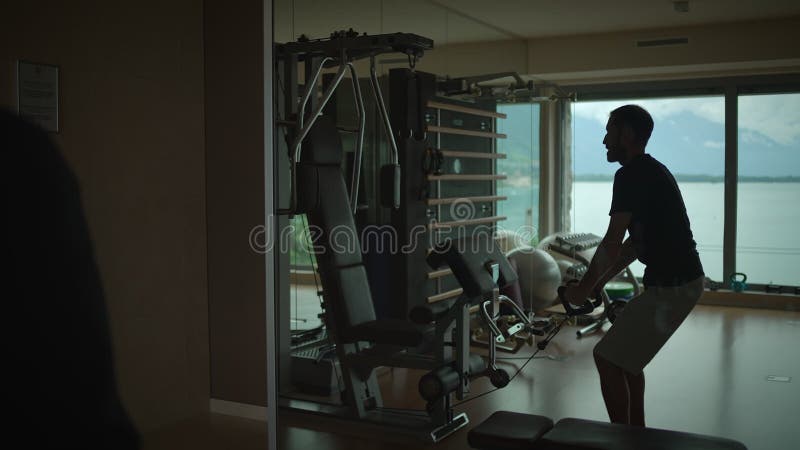 An Individual Committed To a Regular Workout Routine in a Beautiful and ...