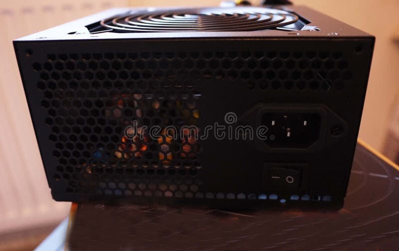 Individual Components of a Personal Computer. Personal Computer Power ...