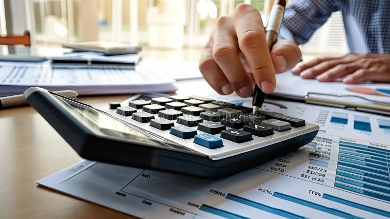 An Individual is Conducting a Thorough Analysis of Financial Reports ...