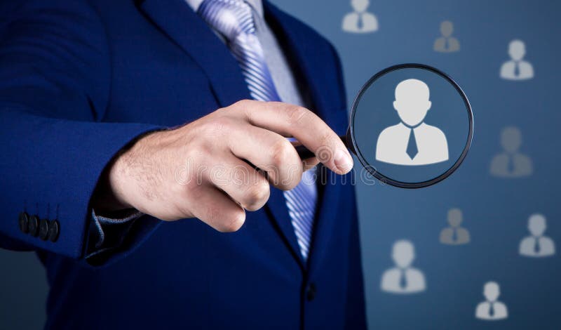 Individual Customer Service and CRM Stock Photo - Image of database ...